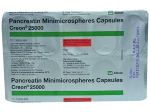 CREON 25000 CAPSULE | View Uses, Side Effects, Price